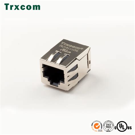 Trxcom 泰瑞康 Smt贴片单口rj45以太网连接器不带灯hy991101c 单口rj45 惠州市泰瑞康电子有限公司销售部
