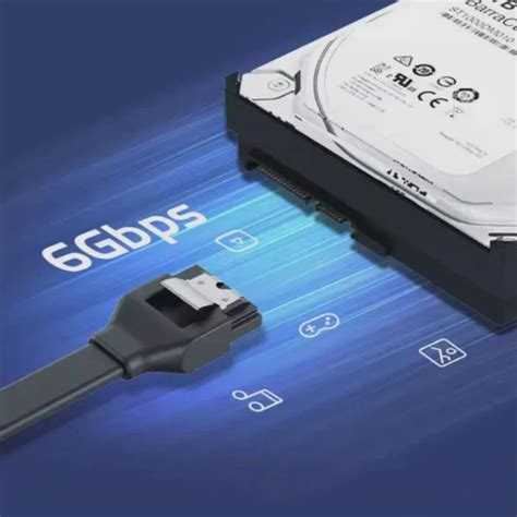 Sata 3 0 Iii 6 Гбит с 40 см жесткий диск данных Serial Ata прямой кабель Sata 3 кабель 26awg для