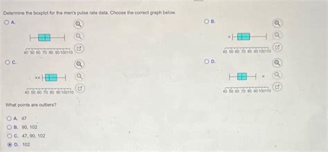 Solved Use The Same Scales To Construct Modified Boxplots