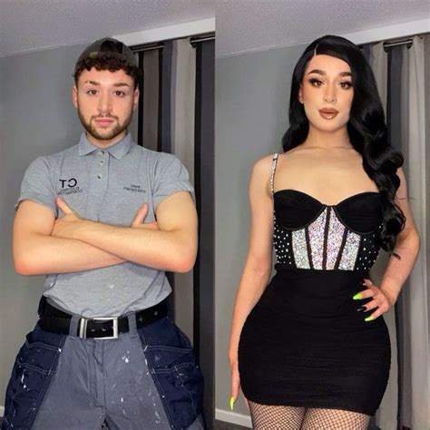genderfluid queer artist charlie s male to female transformation is