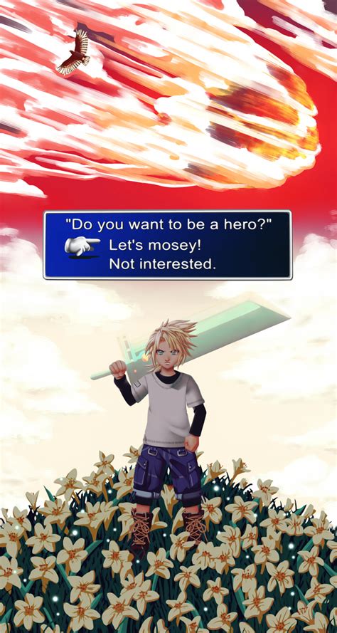 Ffvii A Hero Is Born Clouds Birthday 2020 By Ladyyomi On Deviantart