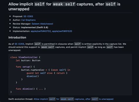 Allow Implicit Self For Weak Self Captures After Self Is Unwrapped