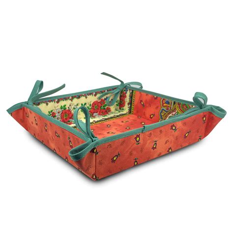 Bread Baskets European Handmade French Cotton Georgetown Olive