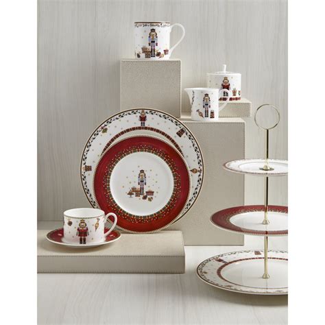 Prouna Nutcracker Set Of 4 Saladdessert Plates Perigold