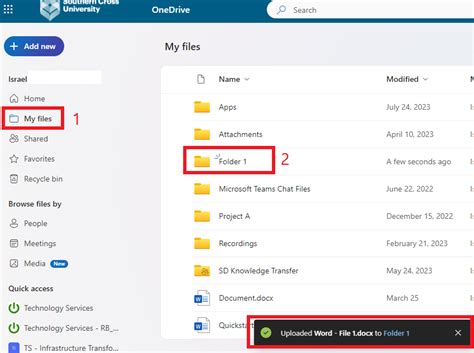 Upload File Folder And Share OneDrive Link Technology Services