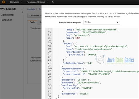 Tutorial How To Use Aws Lambda With S3 For Real Time Data Processing