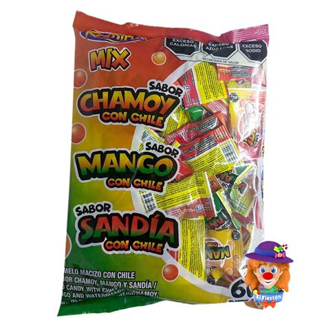 Mix Komiru 60 Pzs Dulces Komiru Dulcerías El Fiestón