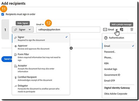Request Signatures From Others