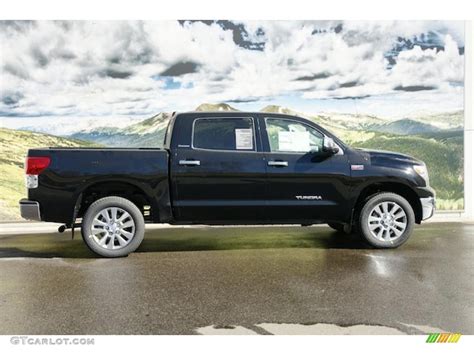 Black 2011 Toyota Tundra Platinum Crewmax 4x4 Exterior Photo 46201919