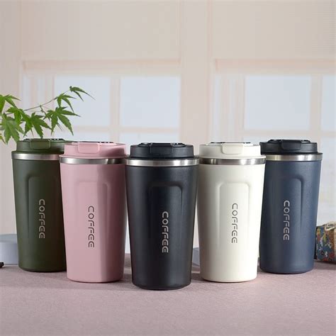 Stainless Steel Insulated Coffee Mug With Digital Temperature Display