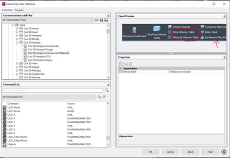 Solved Civil 3d User Interface Commands Names Missing Autodesk