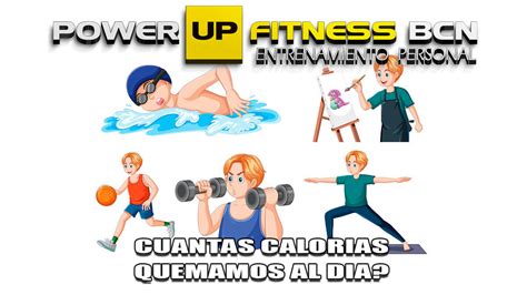 Cuantas Calorias Se Queman Al Dia Entrenador Personal Barcelona