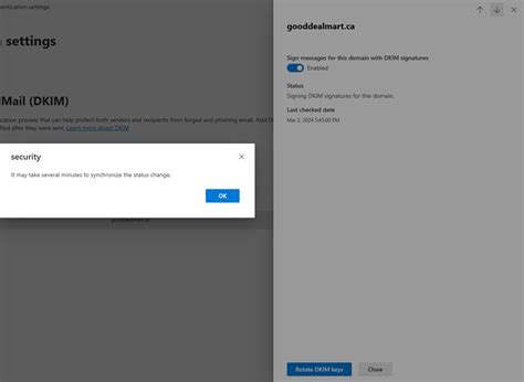 Microsoft Defender For Office 365 Configure Dkim Email Authentication