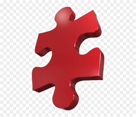 3d Puzzle Piece [png 800x800] 3d Red Puzzle Piece Png Clipart