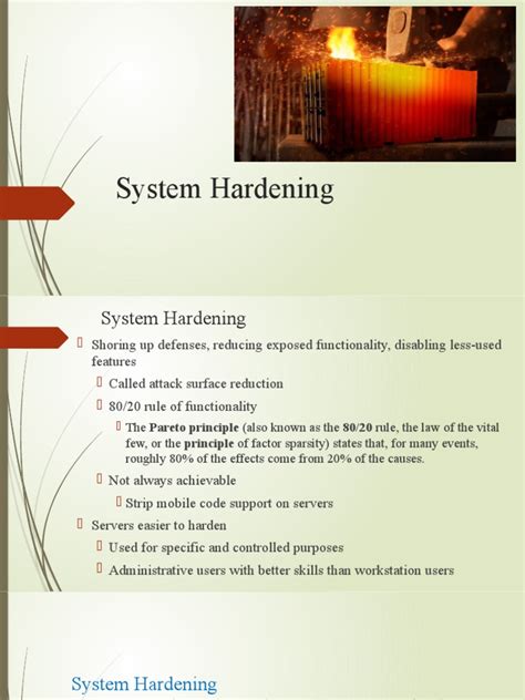 System Hardening Pdf Computer Virus Antivirus Software