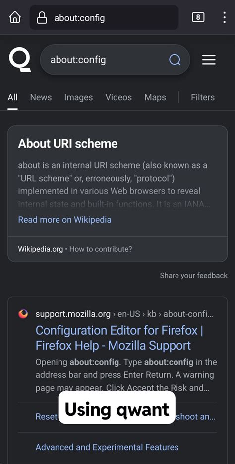 Aboutconfig Not Showing Up At All Rfirefox