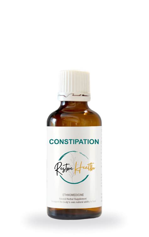 Constipation Tincture Restore Health