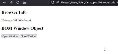 Javascript On Linkedin Browser Object Model In Javascript Bom