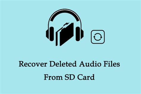 How To Recover Deleted Audio Files From SD Card On Windows
