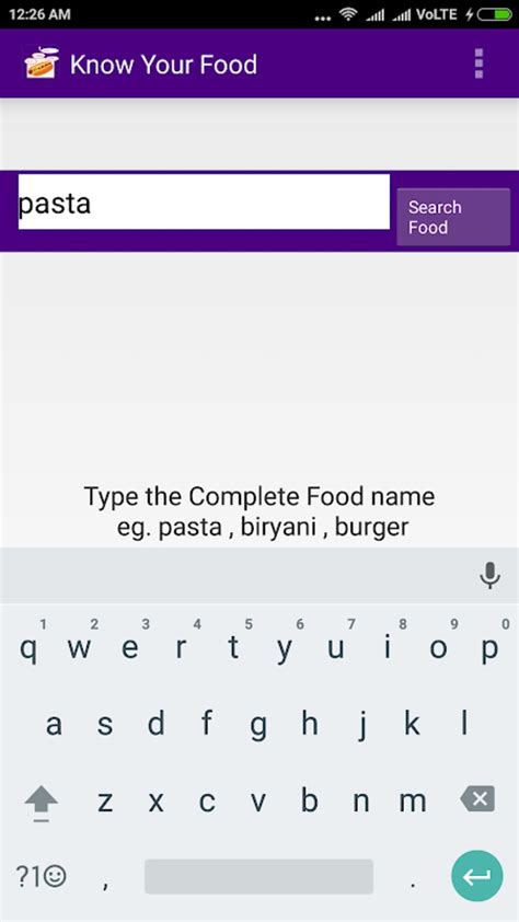 Food Calories Chart Apk สำหรับ Android ดาวน์โหลด
