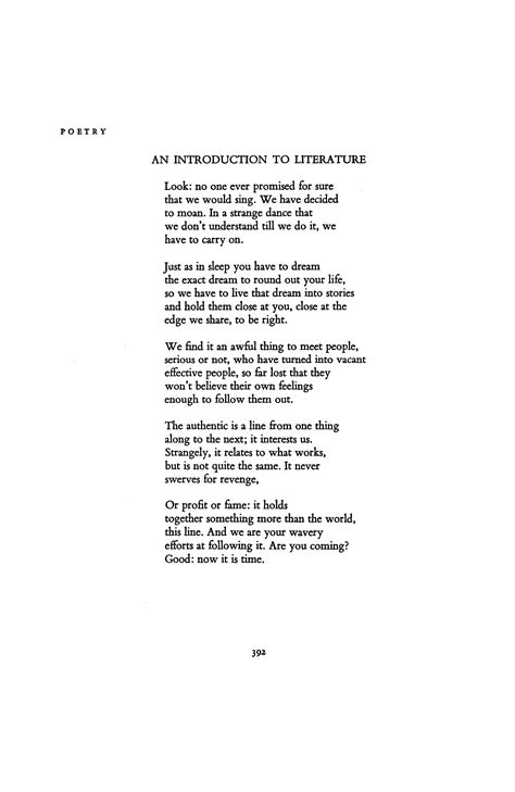An Introduction To Literature By William E Stafford Poetry Magazine