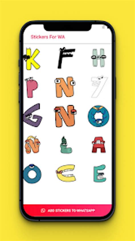 Alphabet Lore Stickers สำหรับ Android ดาวน์โหลด