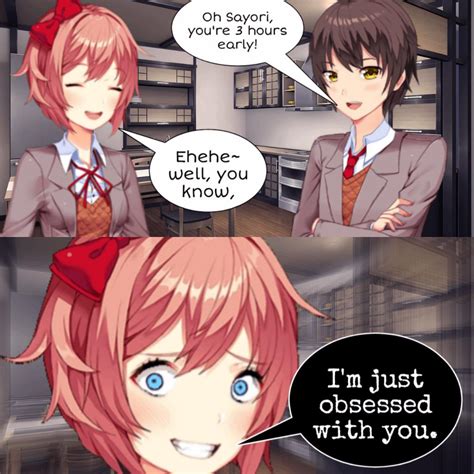How Does He Still Hasnt Noticed Yet… R Ddlc