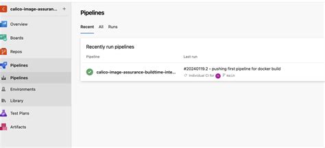 Integrating Calico Image Assurance Vulnerability Management With Azure Devops Build Pipeline