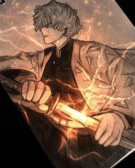 Sprkyadi Presents Zenitsu Rdemonslayeranime