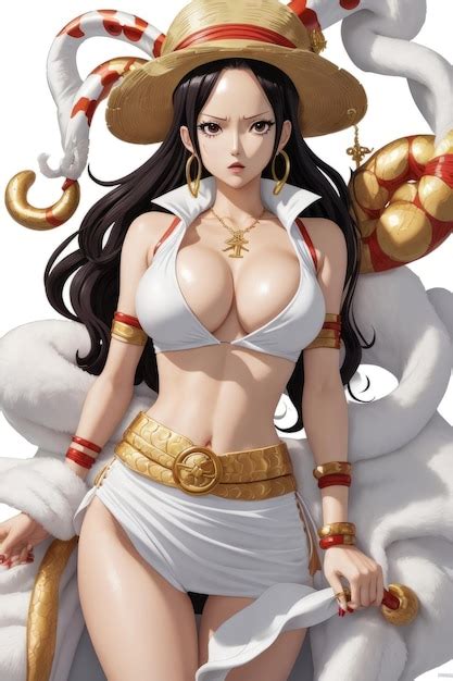 Boa Hancock One Piece Anime Kuja Piratas Senhor Da Guerra Do Mar Serpente Princesa Imperatriz Da