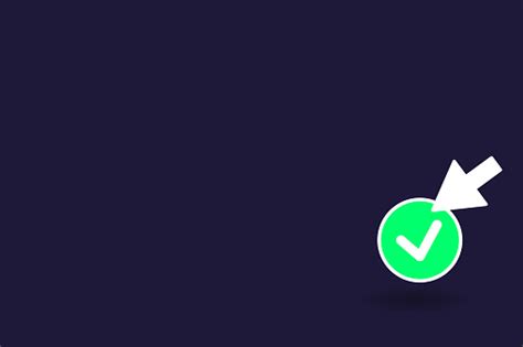 평면 디자인 비즈니스 벡터 일러스트 레이 션 창조적인 개념 서식 파일 복사 공간 텍스트 광고 웹사이트 프로 모션에 대 한 Esp 절연 라운드 버튼 화살촉 도청 녹색 틱을