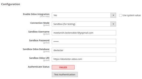 Magento 2 Odoo Integration Meetanshi Docs