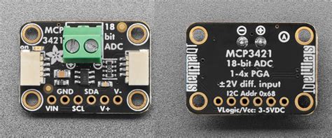 Pinouts Adafruit Mcp3421 18 Bit Adc Adafruit Learning System