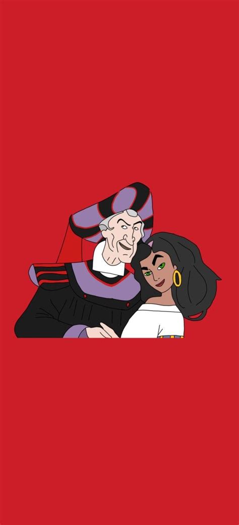 Frollo X Esmeralda Arte De Ilustración Arte Fotografía