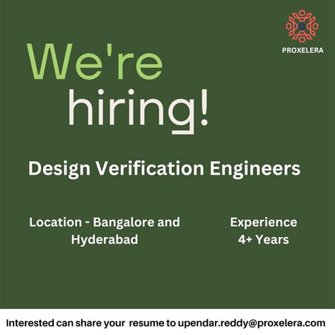 Designverification Engineers Pcie Ddr Experience Hyderabad