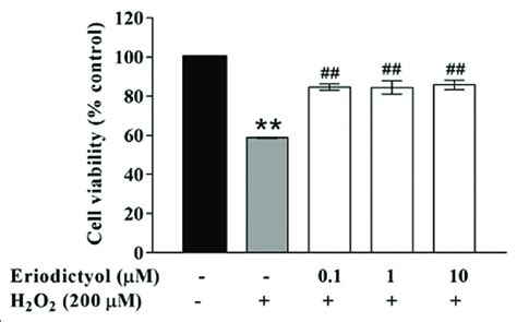 The Protective Effects Of Eriodictyol On Hydrogen Peroxide H 2 O 2