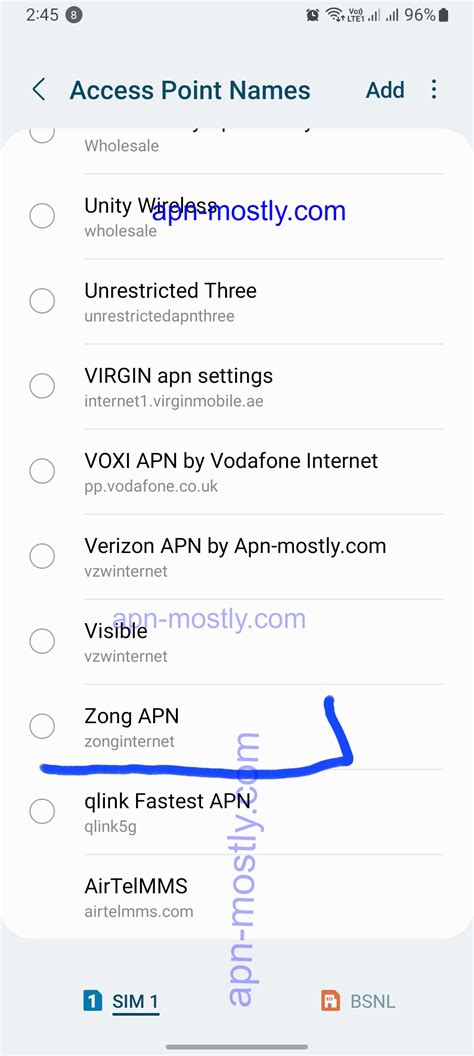 Zong Apn Settings Best Internet Configuration For G G Guide