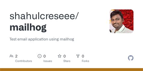 github shahulcreseee mailhog test email application using mailhog