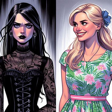 Goth To Lilly Pulitzer 9 By Mrstepford On Deviantart