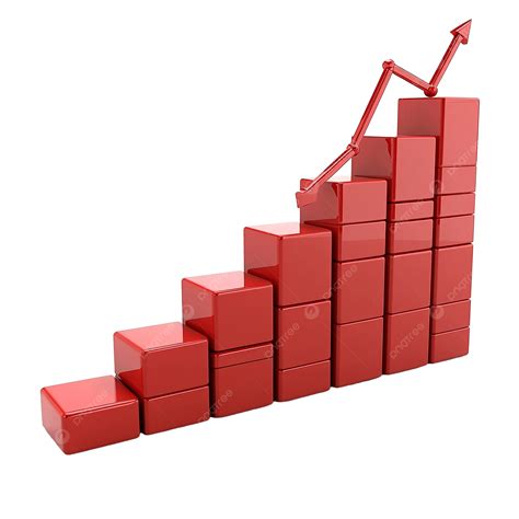 Profits Decrease Graph 3d Illustration 3d Rendering Modern Png