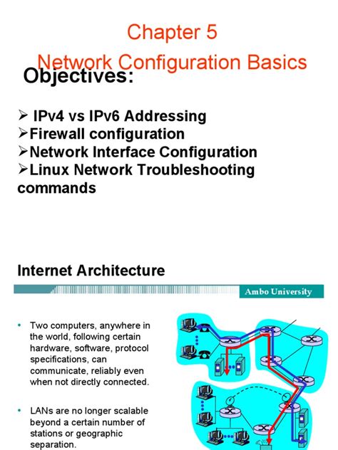 Network Configuration Basics Pdf Ip Address I Pv6
