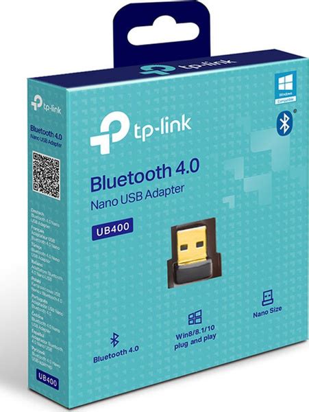 Bluetooth адаптер Tp Link Ub400 Bluetooth 4 0 купить по низким ценам в интернет магазине Ozon