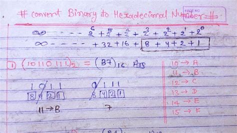 binary to hexadecimal conversion in hindi how to convert binary to