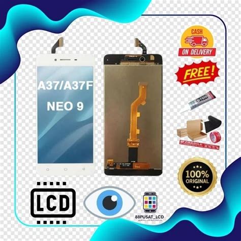Jual Lcd Fullset A37 A37f Neo 9 Original Touchscreen Lcd Shopee