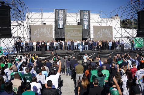 La Cgt Se Puso En Modo Electoral Para Apoyar A Massa Y Condicionar Al