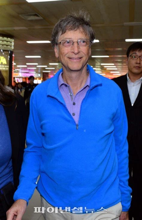 밝은 미소의 빌게이츠 네이트 뉴스