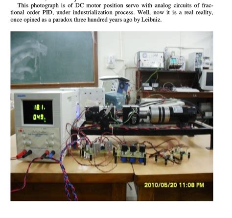 What Are Some Examples Of Experimental Investigations Of Fractional Order Dynamical Systems