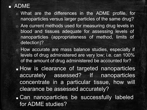Characterization Of Nanoparticles And Its Regulatory Aspects Ppt