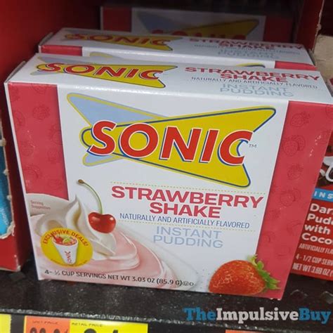 Spotted On Shelves Sonic Chocolate Shake And Strawberry Shake Instant