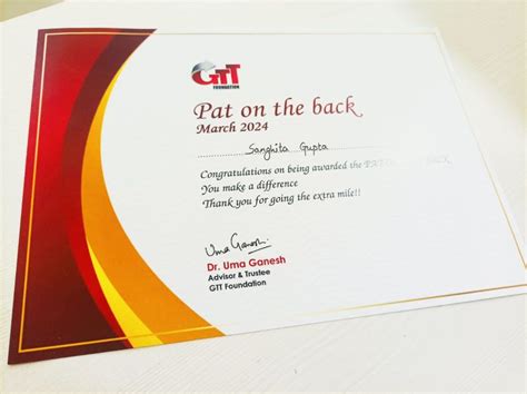 Sanghita Dutta Gupta On Linkedin Globaltalenttrack Achievements Gtt